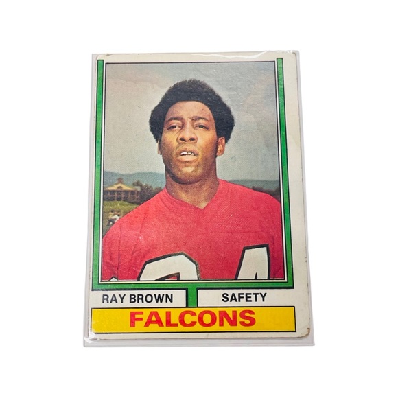 Topps | Other | 974 Topps 514 Ray Brown Atlanta Falcons | Poshmark